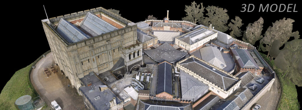 3D Model Norwich Castle - Skeye
